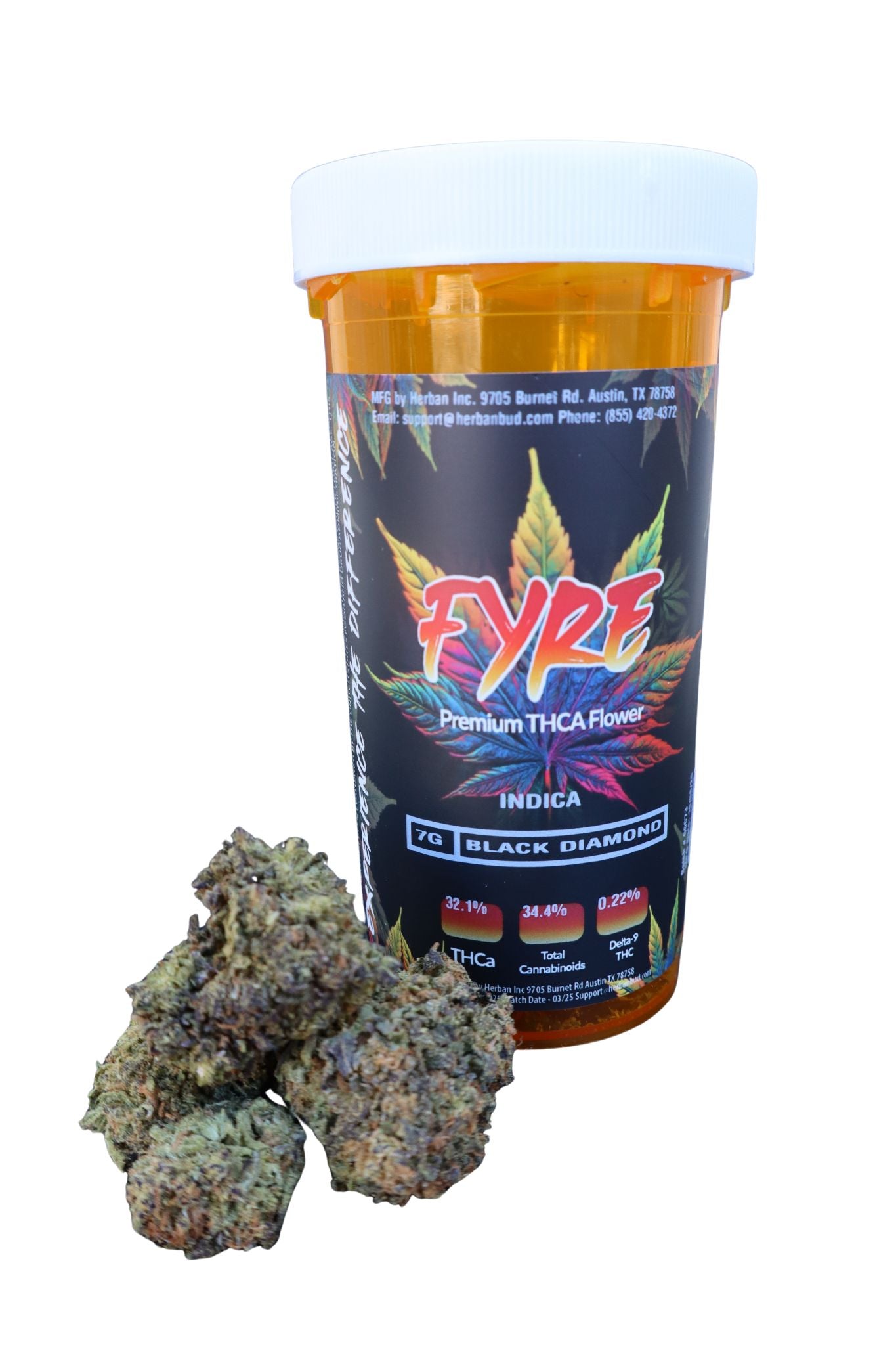 Purple Champagne - Sativa - Fyre THCa 7g Flower – Herban Bud